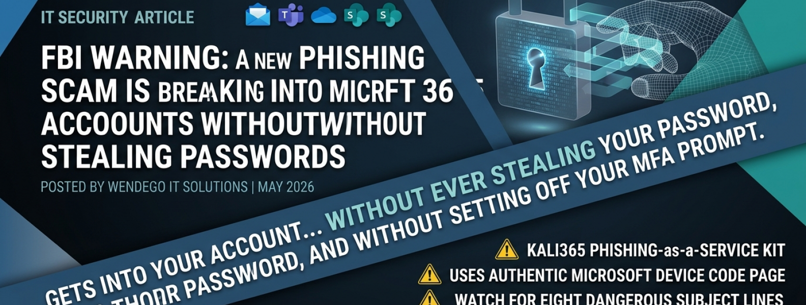 FBI Warning: A New Phishing Scam Is Breaking Into Microsoft 365 ...
